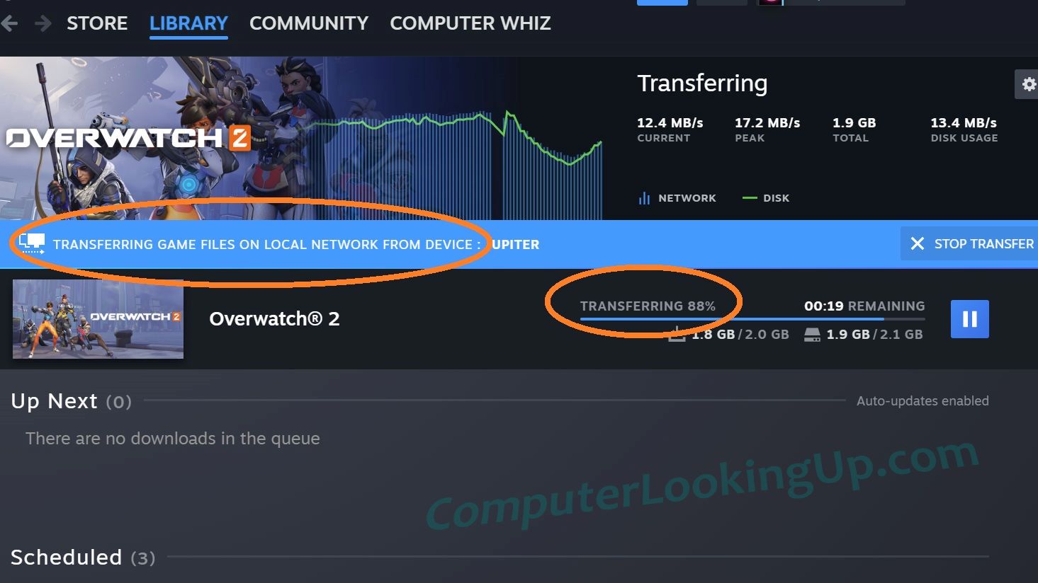Updating Steam Across Multiple PCs Is Easy - Computer Looking Up